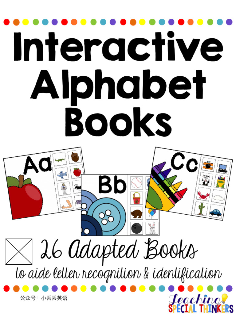 Adapted Books to Practice Letters | PDF