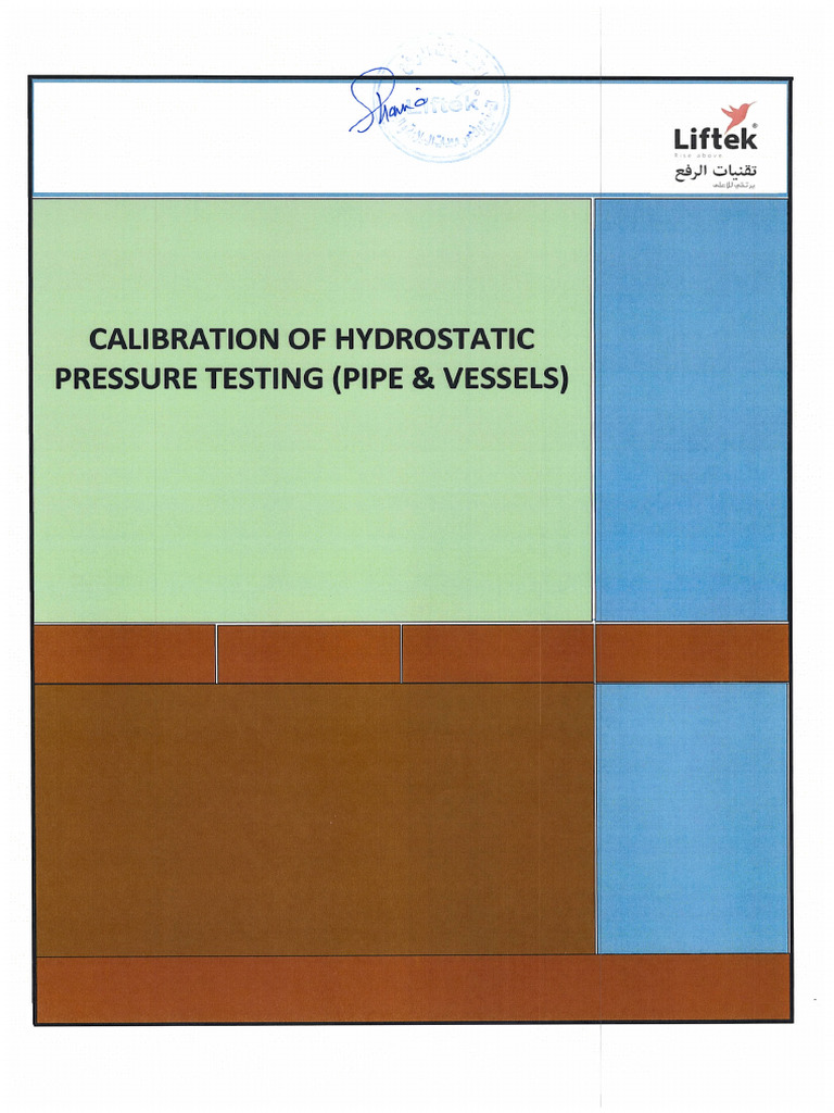 DOC-HT-004 Hydrotest | PDF