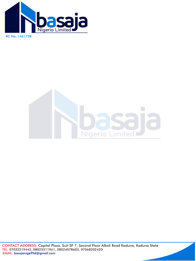 Basaja Letterhead | PDF