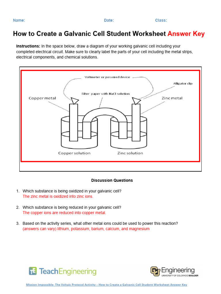 Galvanic_cells | PDF | Redox | Chemistry