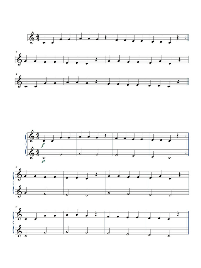 Songs_as_Solfege_exercises | PDF