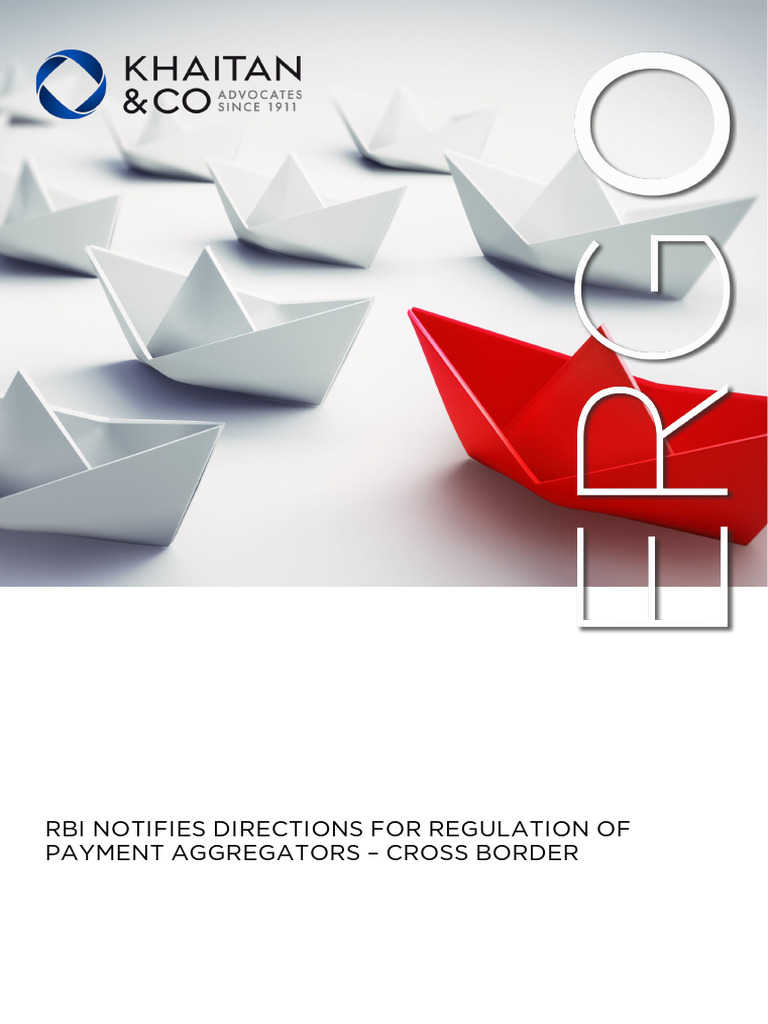 RBI Guidelines for Cross-Border Payment Aggregators | PDF | Reserve ...
