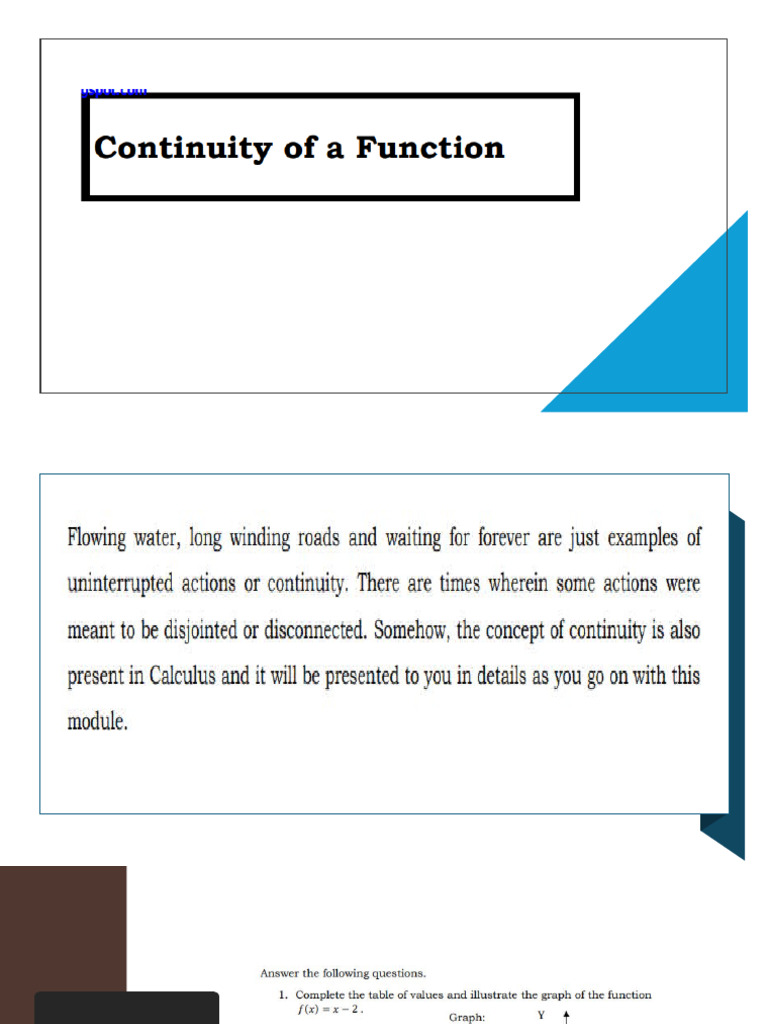 Lesson 4 Continuous | PDF