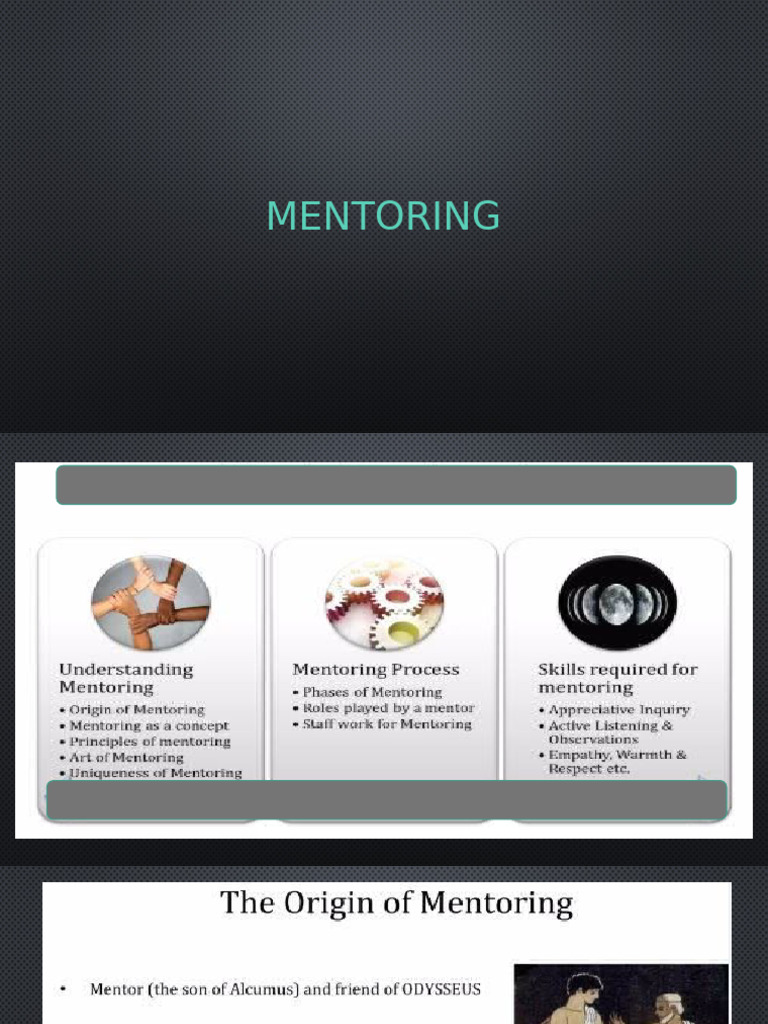 Mentoring | PDF | Mentorship | Social Psychology