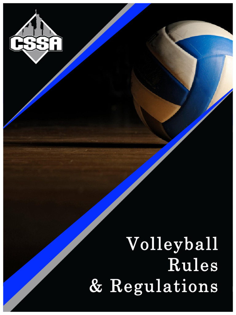 CSSA Volleyball Rules Regulations | PDF | Volleyball | Ball Games