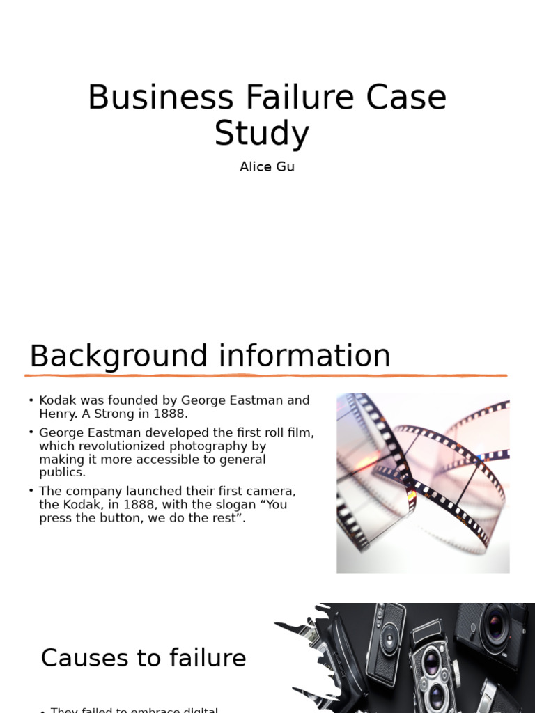 Business Failure Case Study | PDF