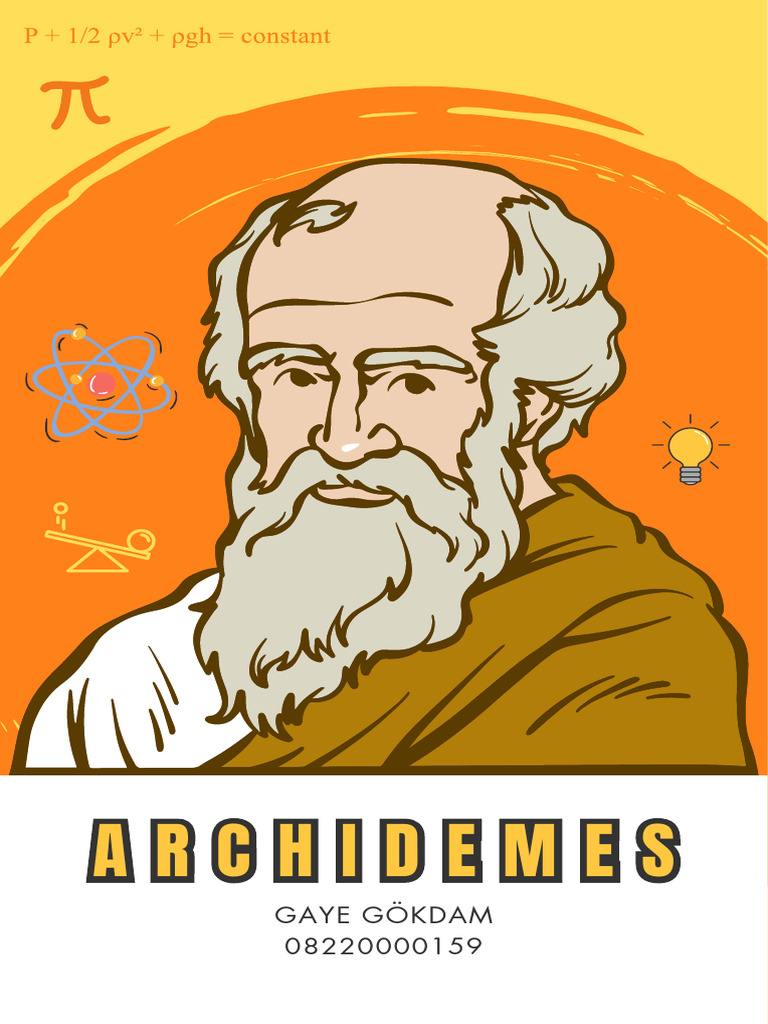Orange Illustrated Philosopher History Book Cover | PDF