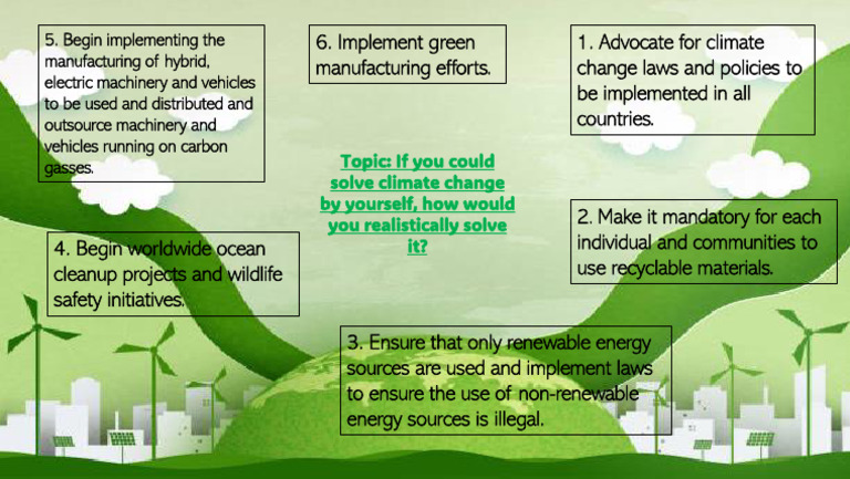 Climate Change Assignment | PDF