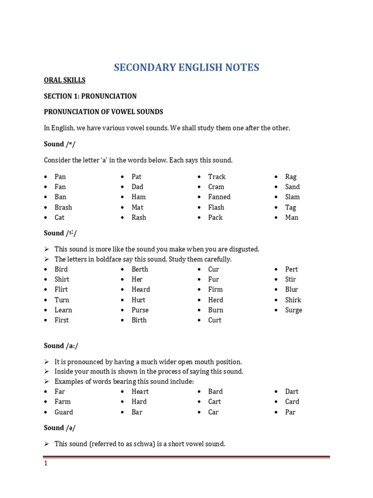 English Oral Skills Guide-1 | PDF