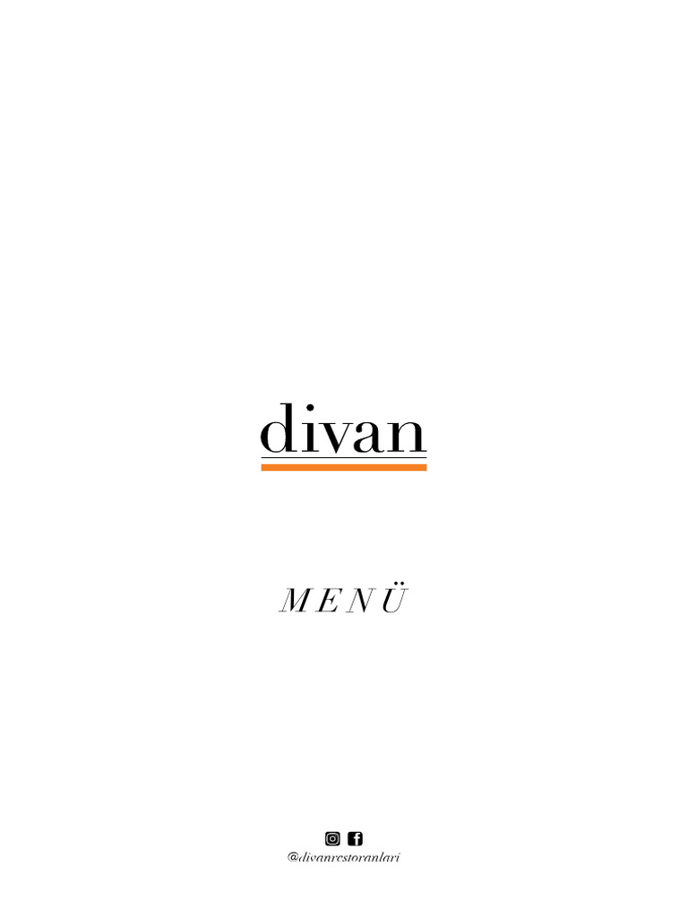 20-09-Divan-Menu-TR-Web | PDF
