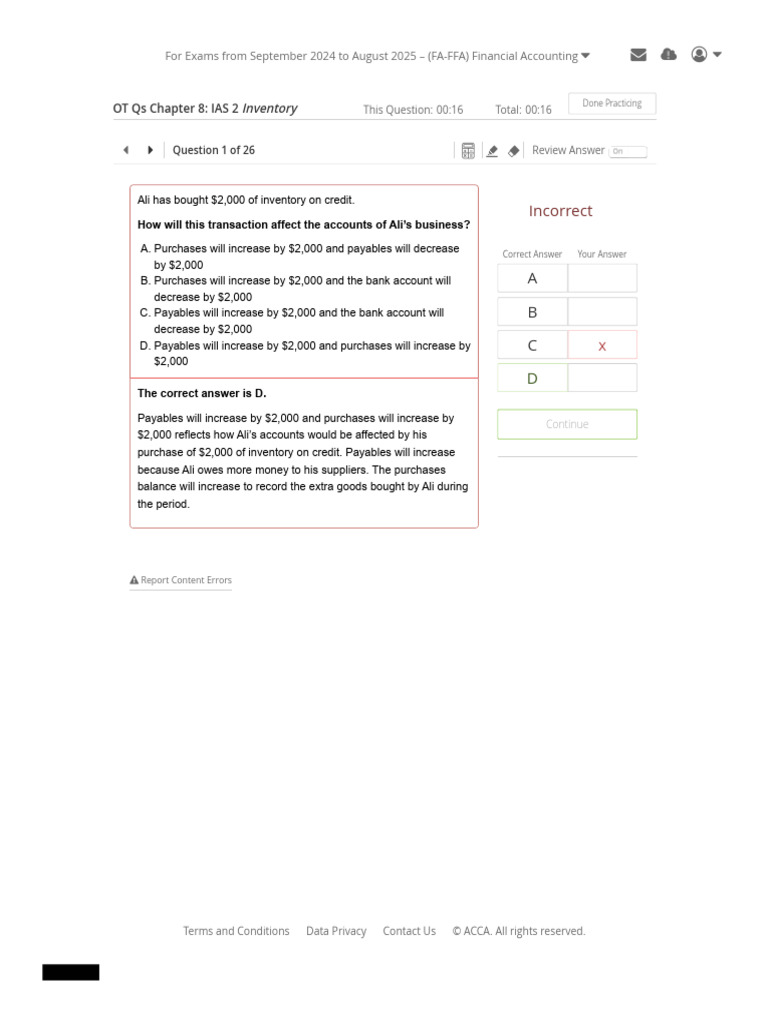 IAS 2 Inventory Accounting Questions | PDF | Inventory | Valuation ...