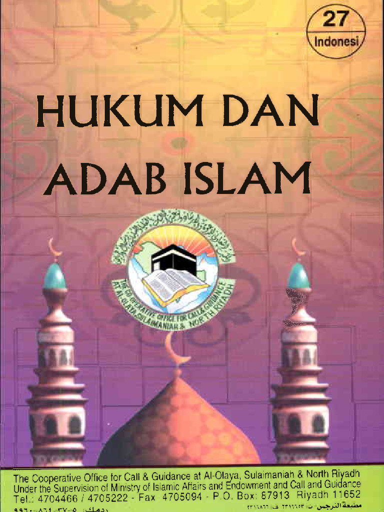 Id Hukum Dan Adab Islam | PDF