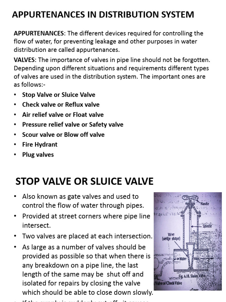 15 SEPT-APPURTENANCES | PDF | Water Heating | Valve