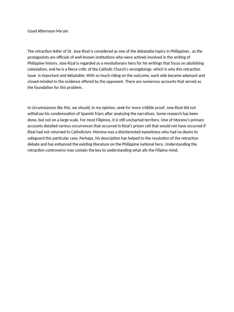 The Retraction Letter of DR | PDF