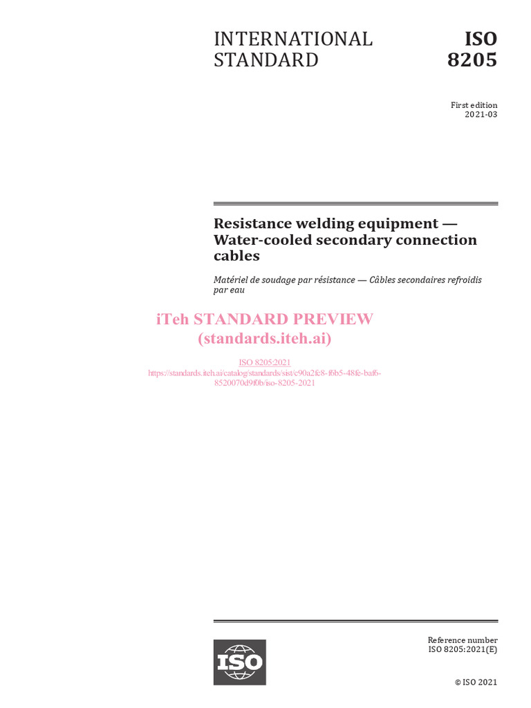 ISO-8205-2021 | PDF | International Organization For Standardization ...