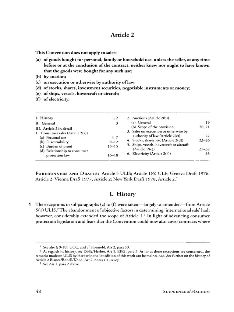 CISG Article 2. | PDF