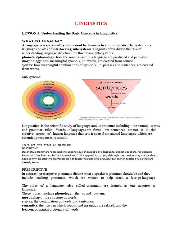 LINGUISTICS-REVIEWER | PDF | Phonetics | Linguistics