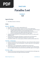 Paradise Lost Book 1 | PDF | John Milton | Paradise Lost