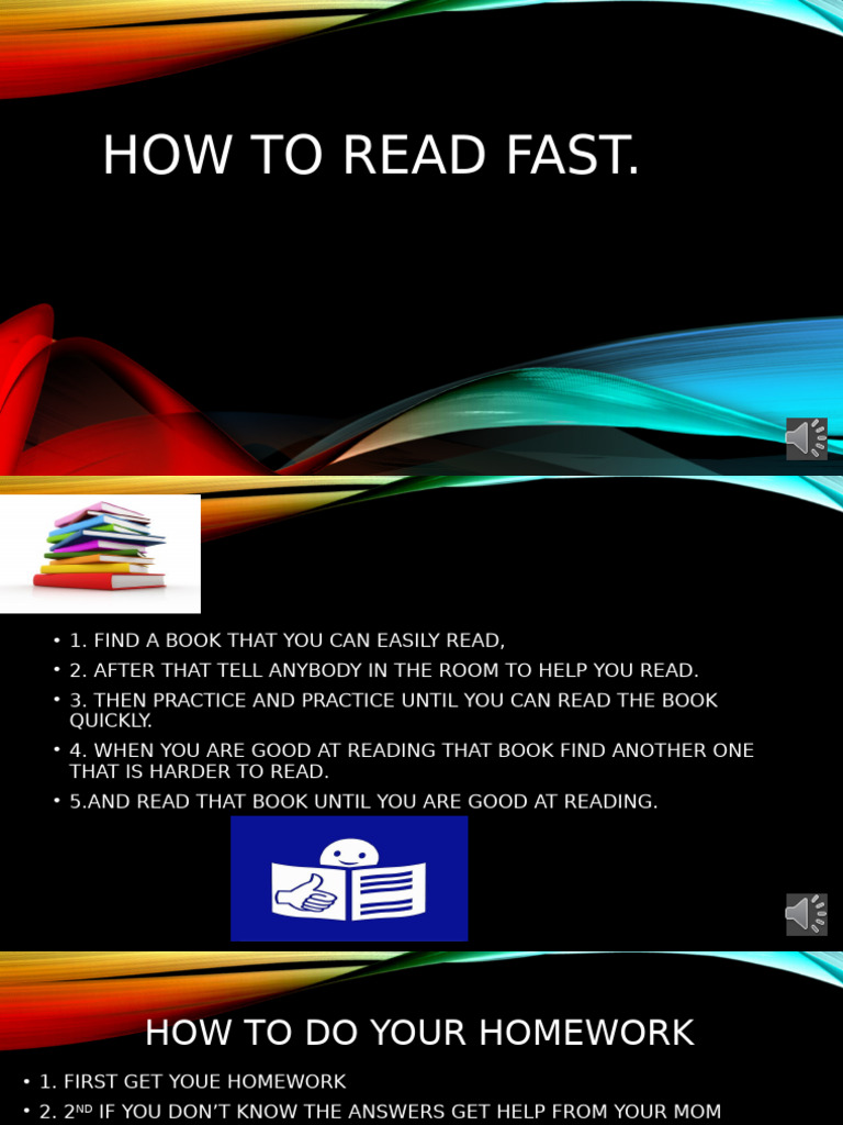 How to Read Fast | PDF