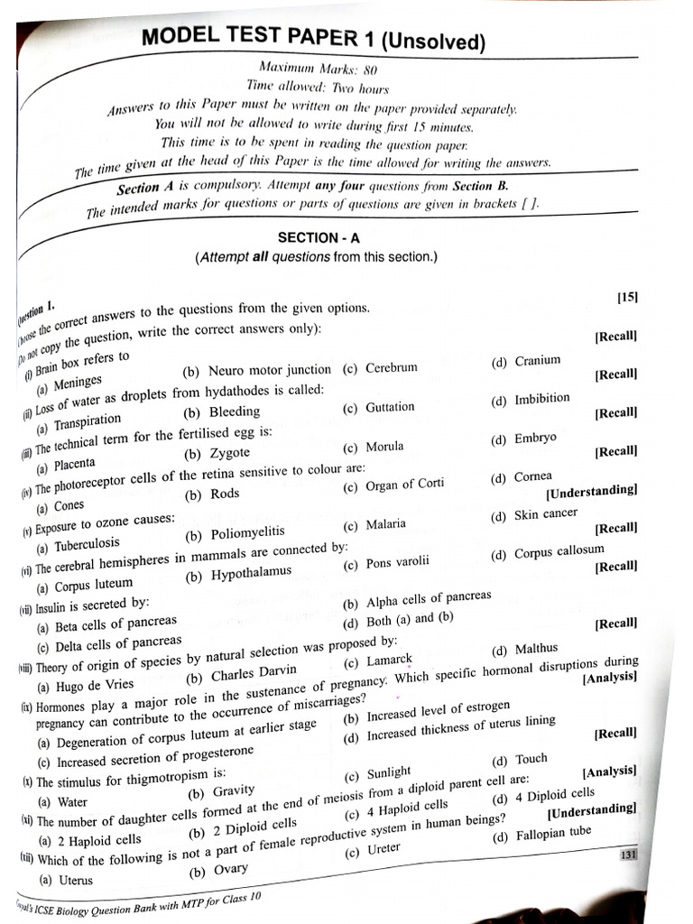 Bio Model Paper1 | PDF