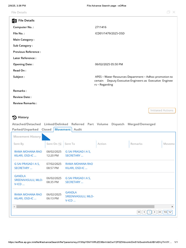 Send Reopen Receive Pull Up Pull Back Unpark: File Details | PDF