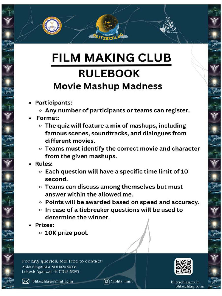 Movie Mashup Quiz | PDF