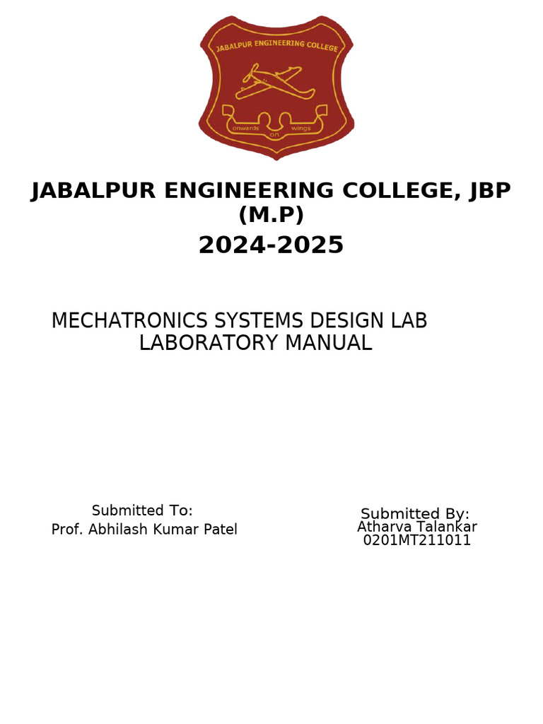 Manual MSD Lab | PDF | Electric Motor | Relay