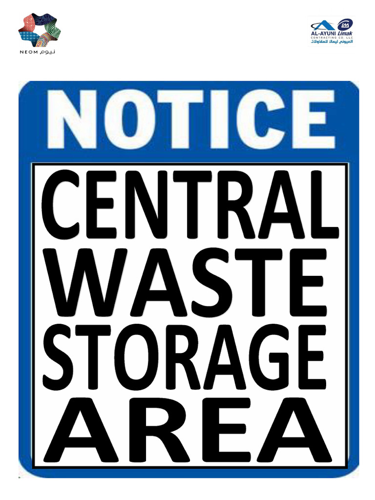 Central Waste Signage | PDF