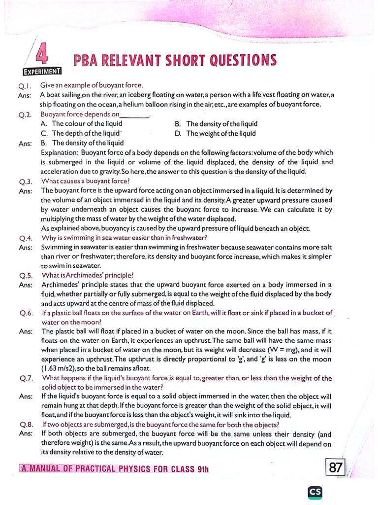 PBA-II Exp 4 Model Q and Solution | PDF