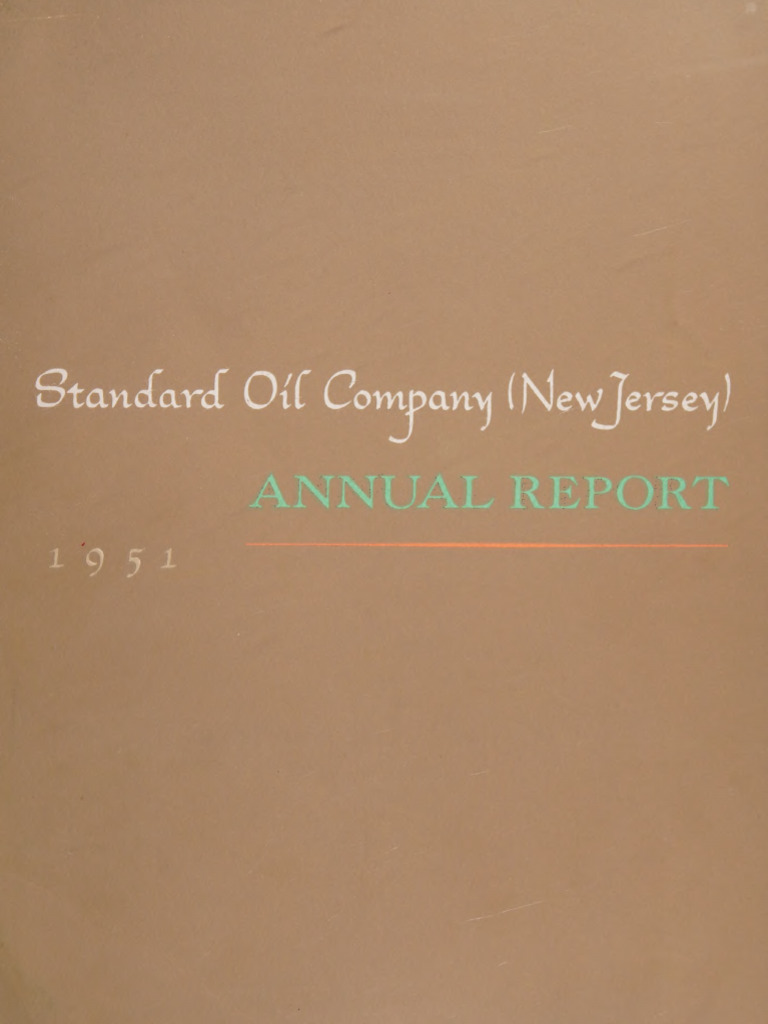 Standard Oil Company and Consolidated Companies _ Annual ...