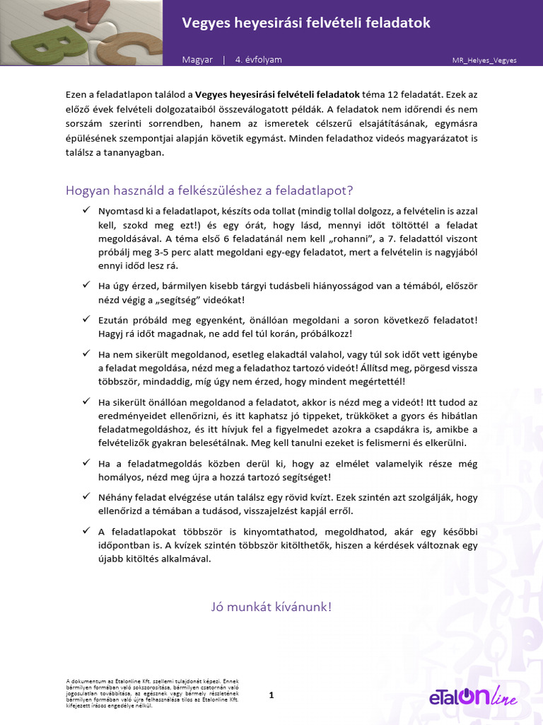 MR Helyes Vegyes | PDF