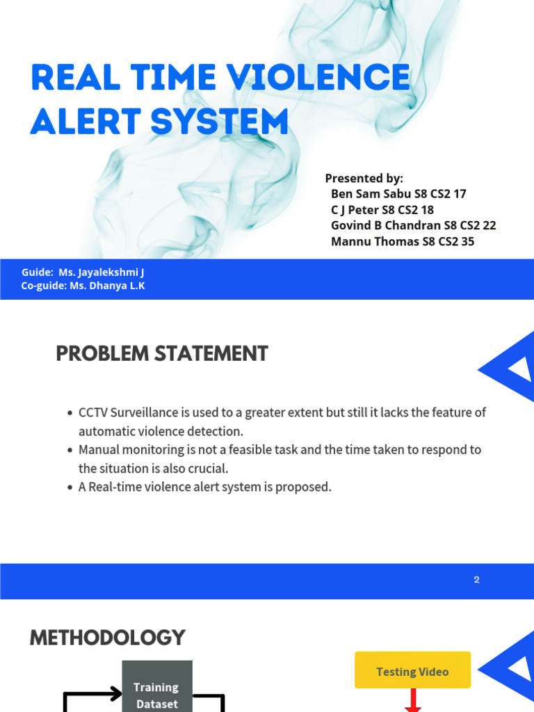 Real Time Violence ALERT System | PDF | Deep Learning | Computer Science