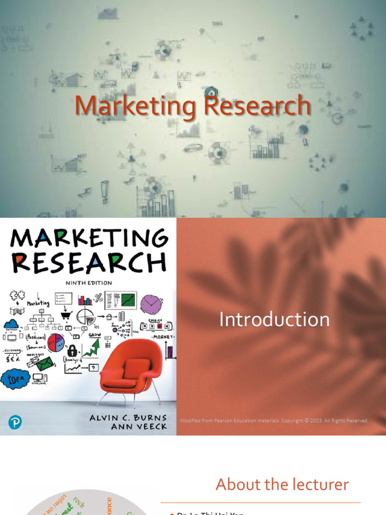 Lecture - Marketing Research C1 | PDF | Marketing Research | Marketing