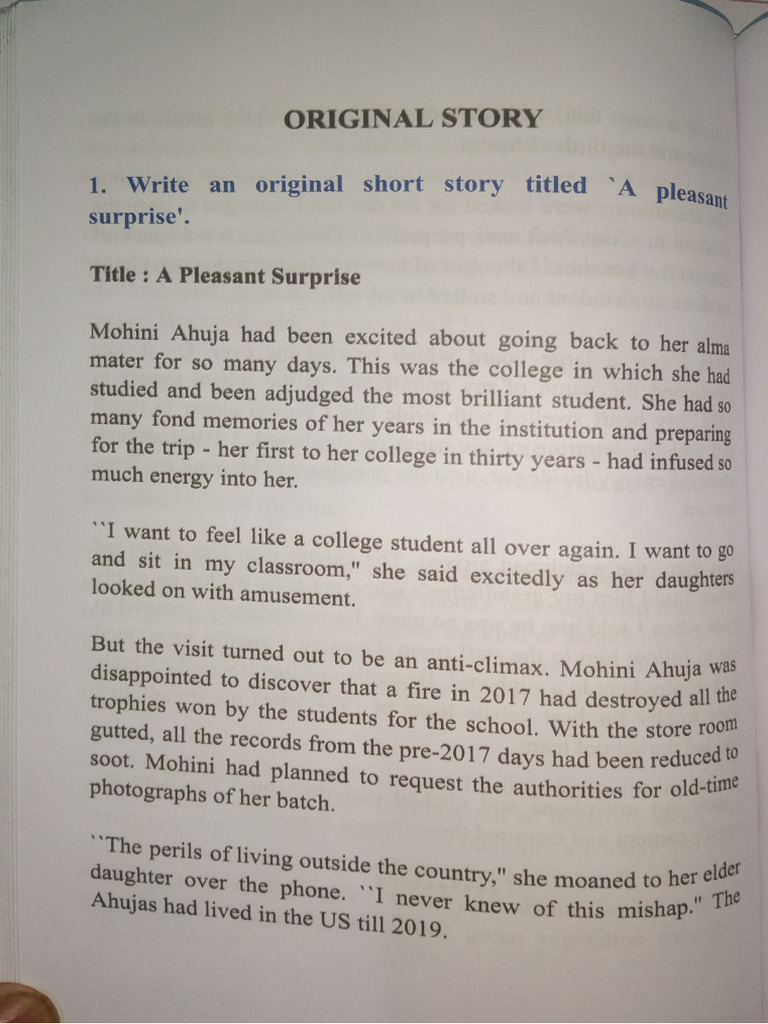 Story Writing Sws | PDF