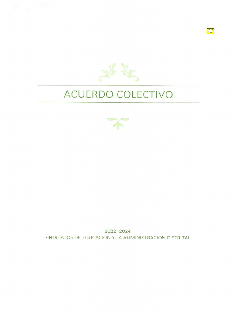 Acuerdo Sindical SEDB 2022 | PDF