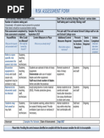 Heart Dissection Risk Assessment | PDF