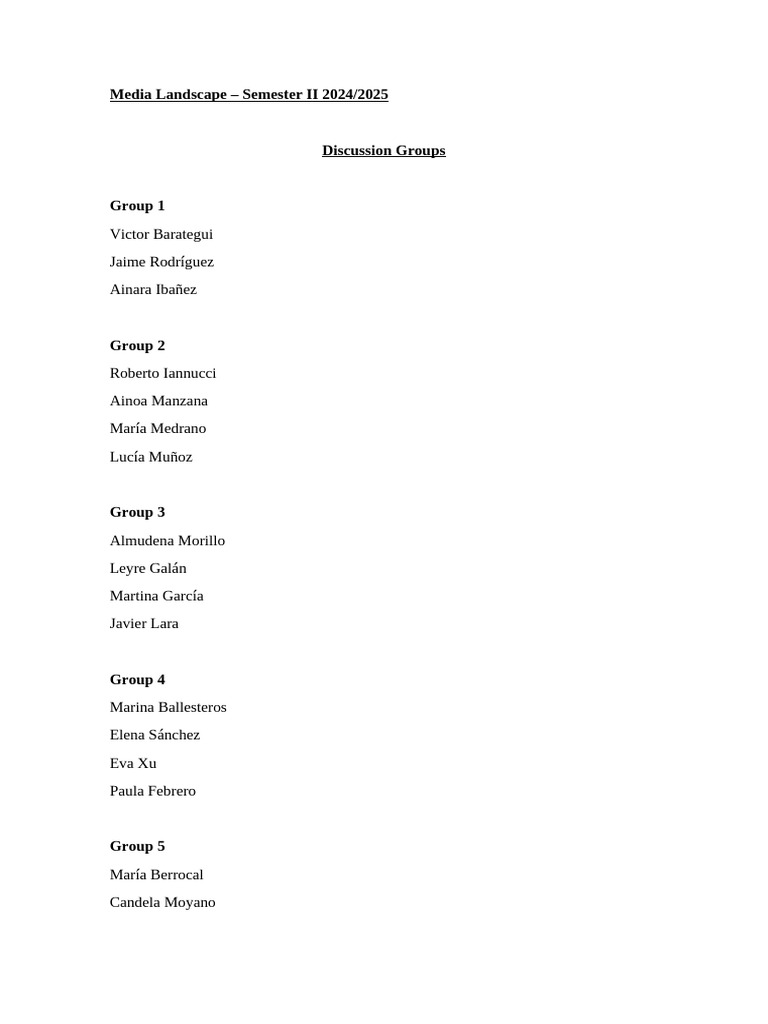 ML Groups | PDF