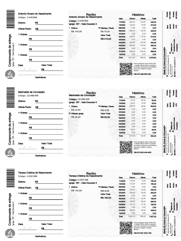 Recibo 05 Novembro PDF