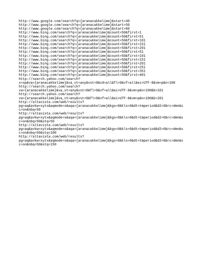 ScannerList | PDF