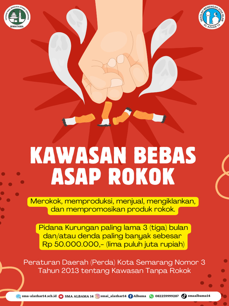 Berhenti Merokok Poster (45 x 65 Cm) | PDF