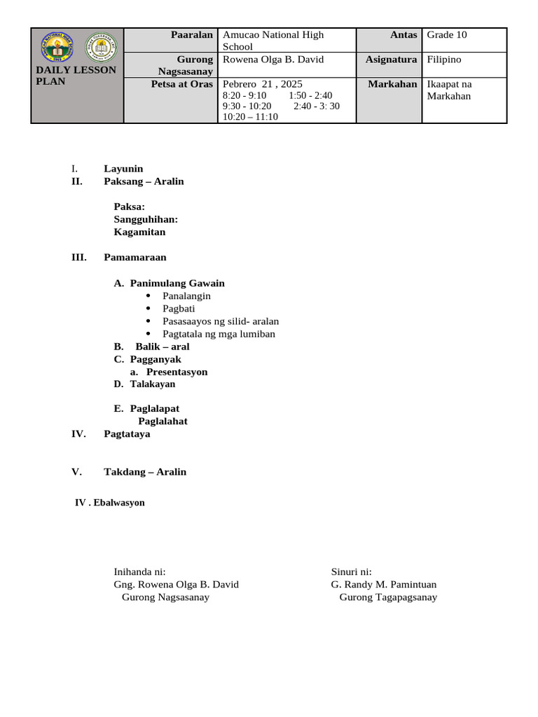 DLP Feb 102025 | PDF