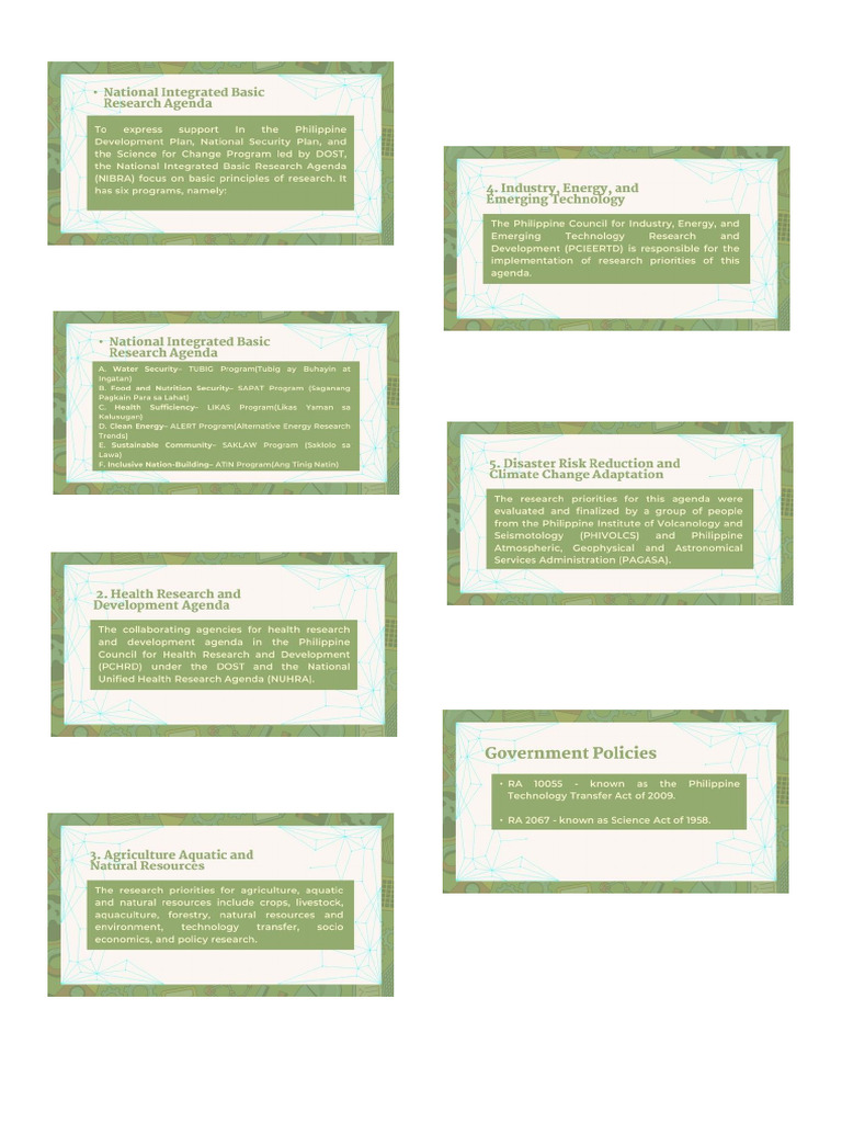 Science Ad Technology in Nation Building-1 | PDF