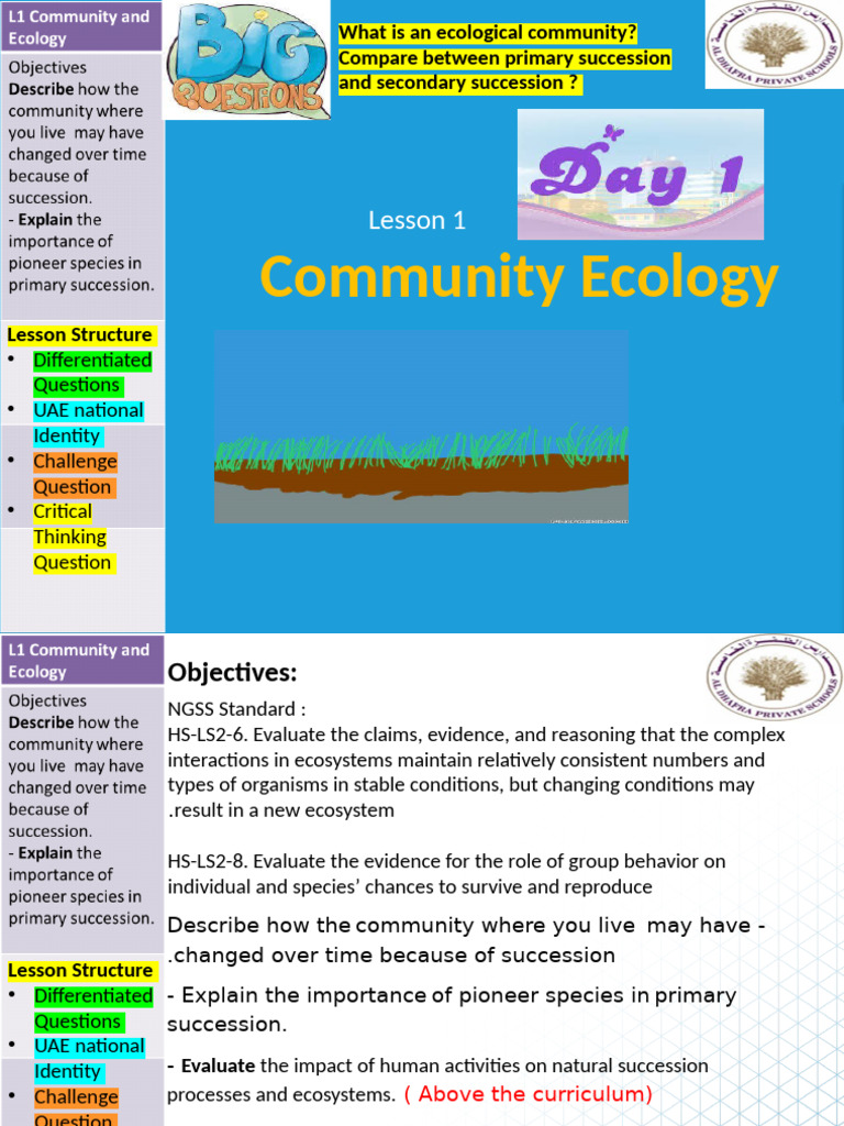 Ecological Succession: Primary vs. Secondary | PDF | Ecosystem | Ecology