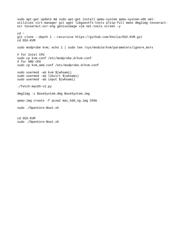 Commands | PDF