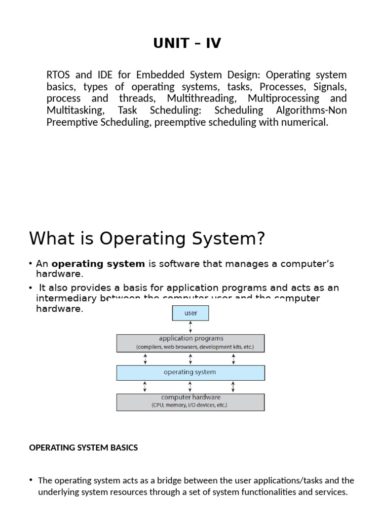 UNIT – IV | PDF | Process (Computing) | Thread (Computing)
