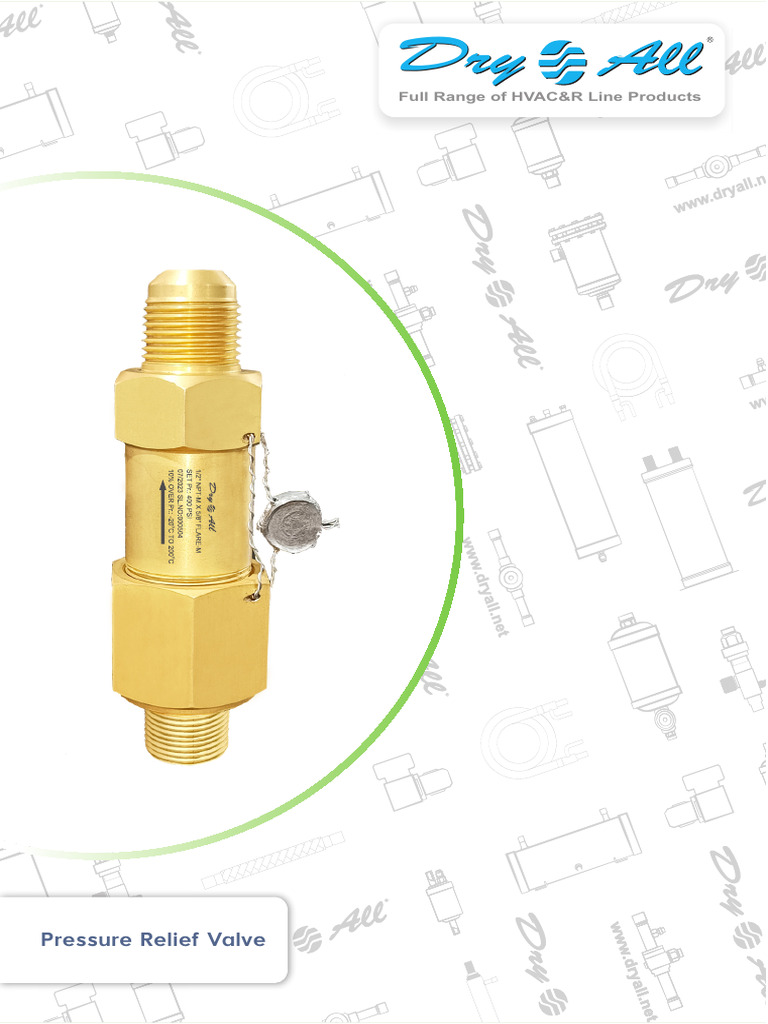 6.6 Pressure Relief Valve PRV | PDF | Valve | Mechanical Engineering