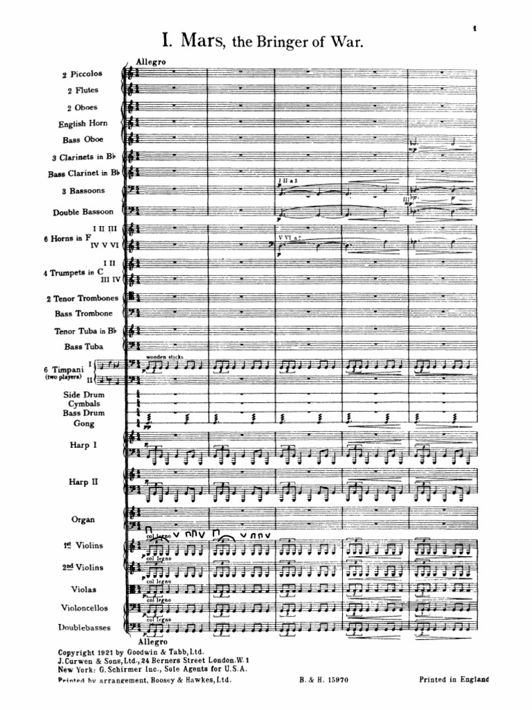 Mars The Bringer of War | PDF