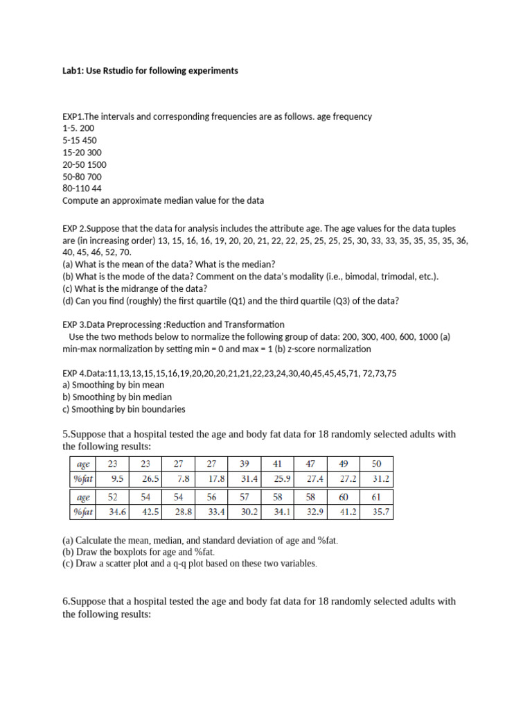 lab1-pgm | PDF | Mode (Statistics) | Median