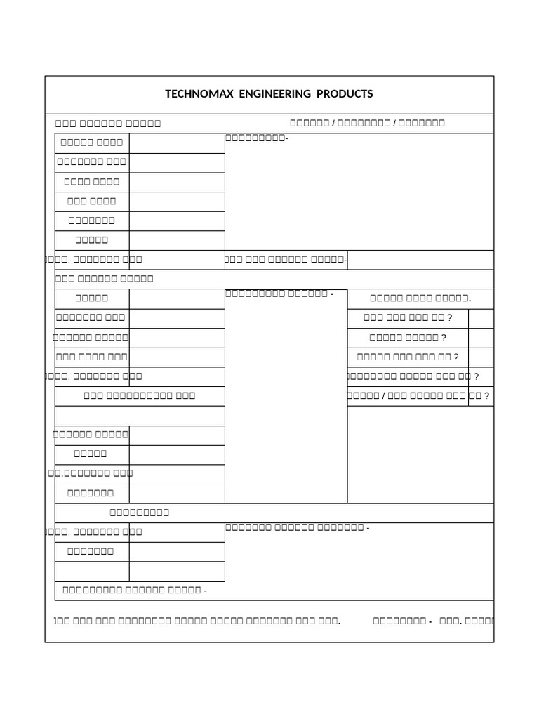 Die Maintenance Request Form | PDF