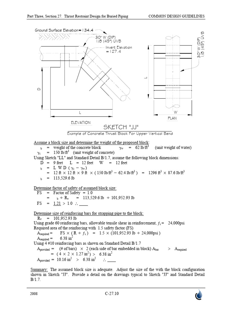 Segment 010 of WSSC Thrsut Block Reference | PDF | Building Technology ...